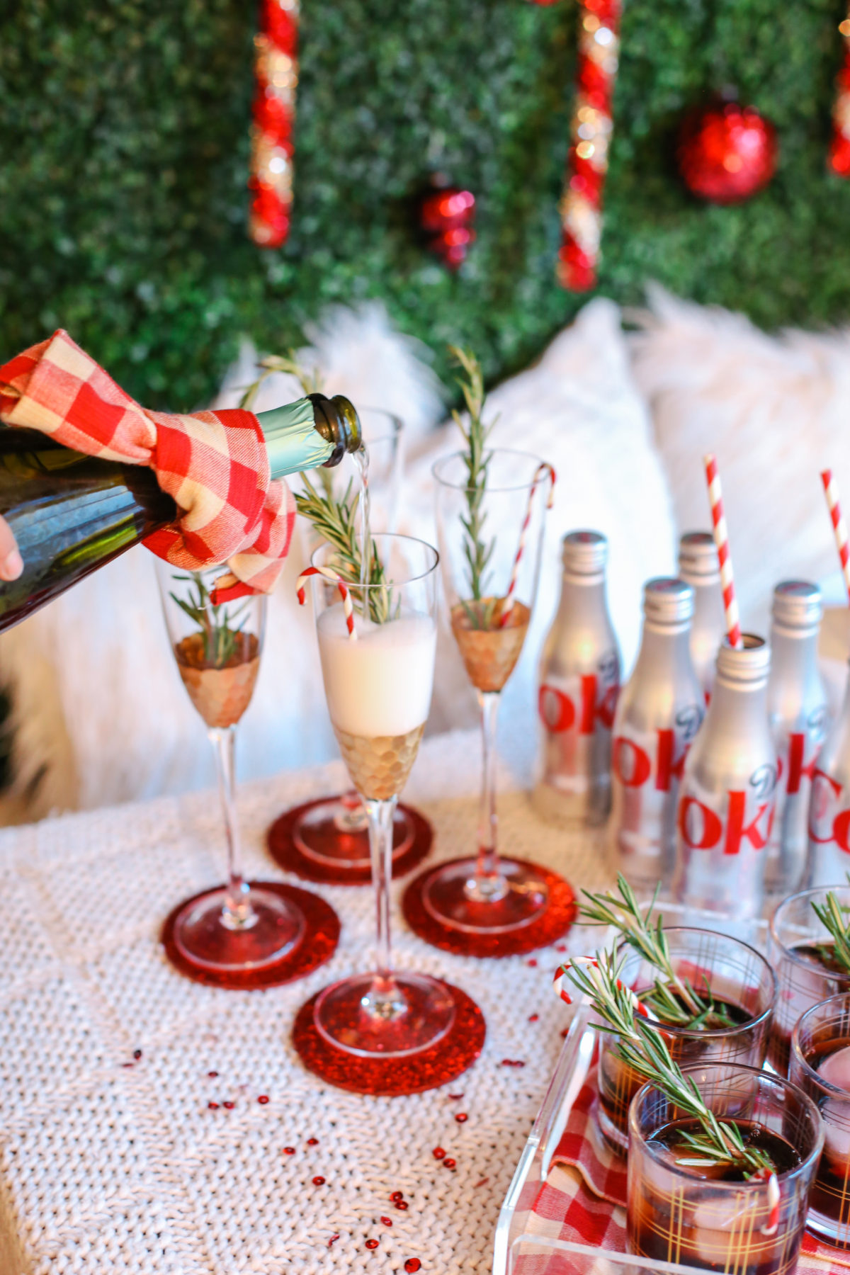 Christmas Party Drink Station - Cristin Cooper