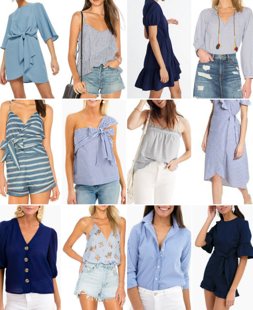 Cute Blue Tops & Dresses | Fashion | The Southern Style Guide