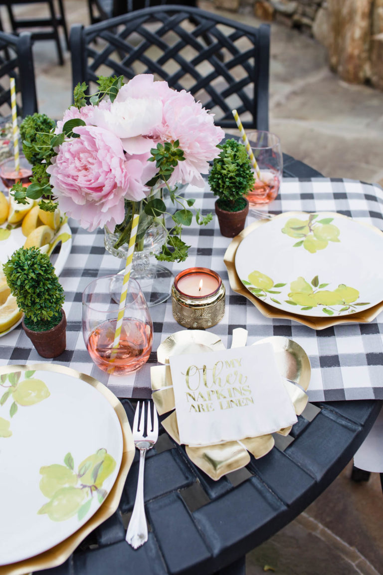 Outdoor Summer Dinner Party | The Southern Style Guide