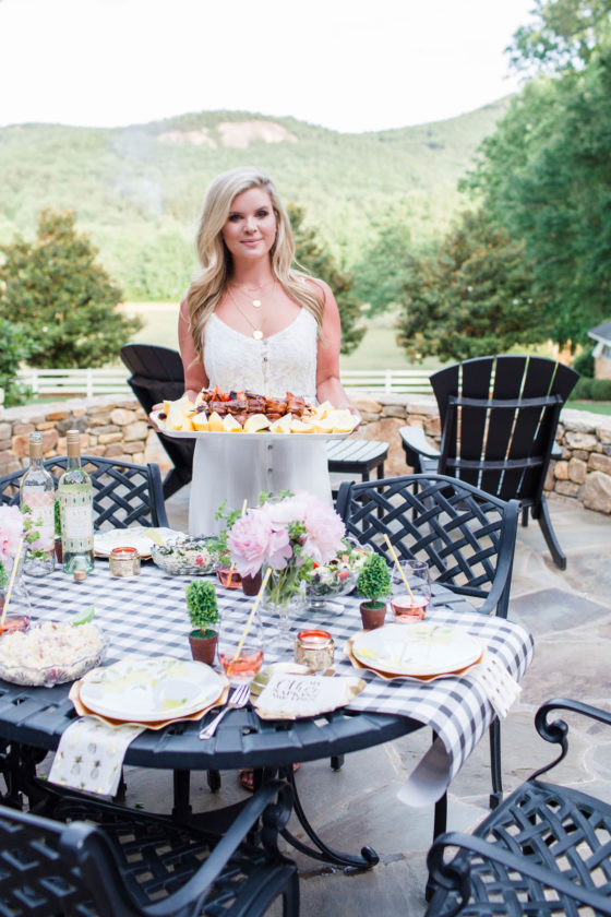 Outdoor Summer Dinner Party | The Southern Style Guide