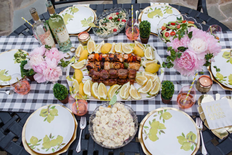 Outdoor Summer Dinner Party | The Southern Style Guide