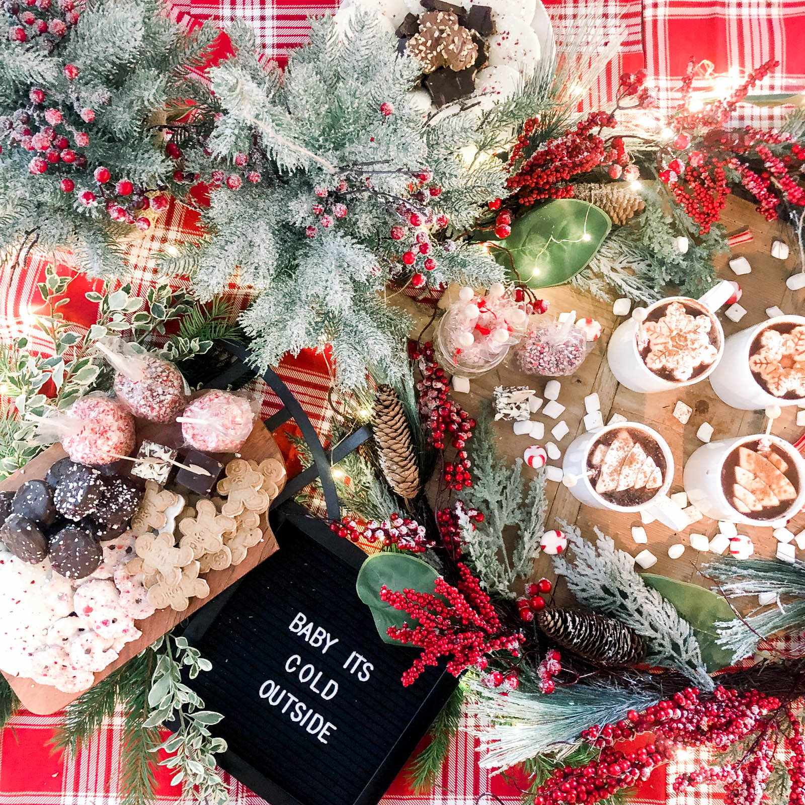 Holiday Hot Cocoa Display - Cristin Cooper