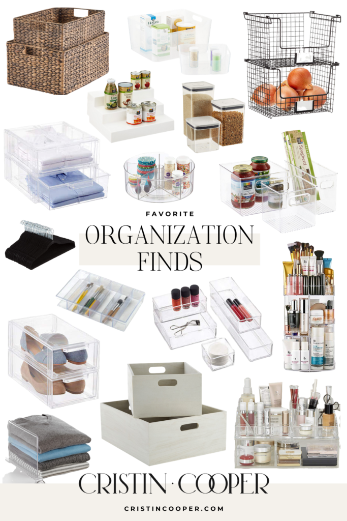 The Best Products to Organize Your Home - Cristin Cooper