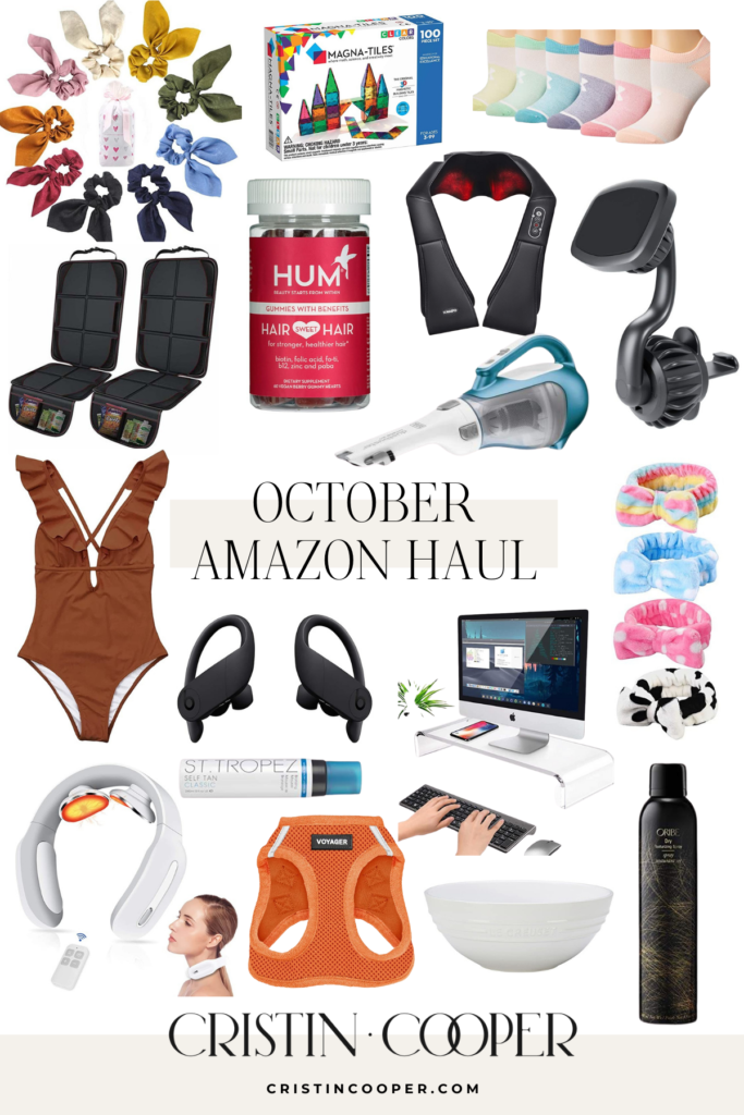 October Amazon Haul - Cristin Cooper