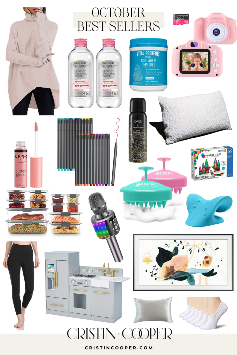 October Best Sellers - Cristin Cooper