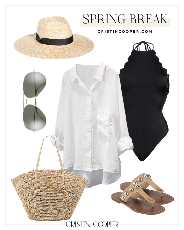 What I'm Packing for Spring Break - Cristin Cooper