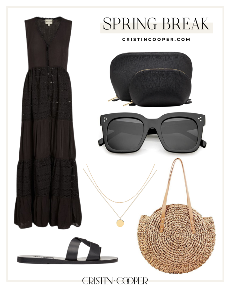 What I'm Packing for Spring Break - Cristin Cooper