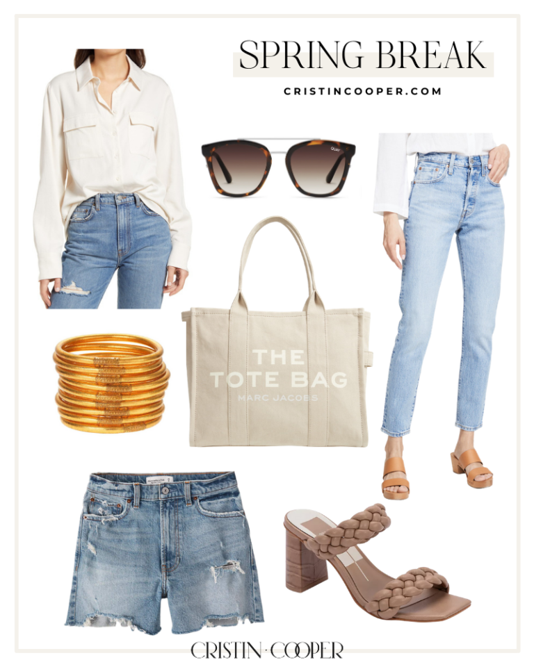 What I'm Packing for Spring Break - Cristin Cooper