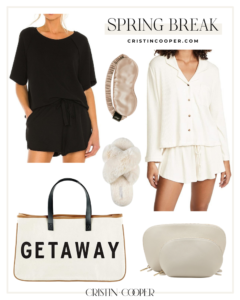 What I'm Packing for Spring Break - Cristin Cooper